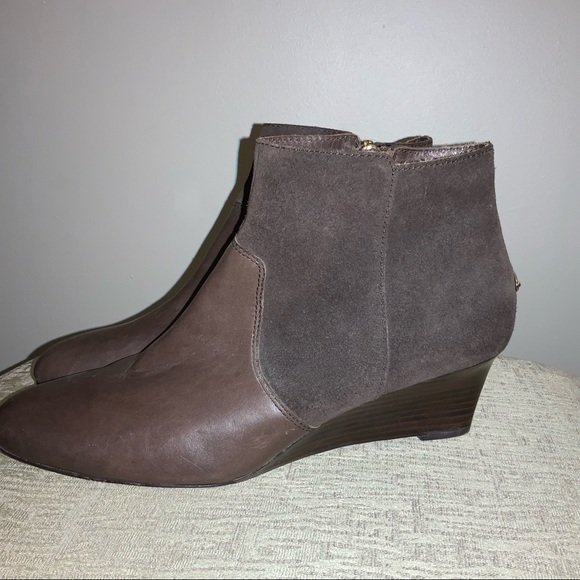 Coach | Shoes | Coach Brown Leather Booties | Poshmark